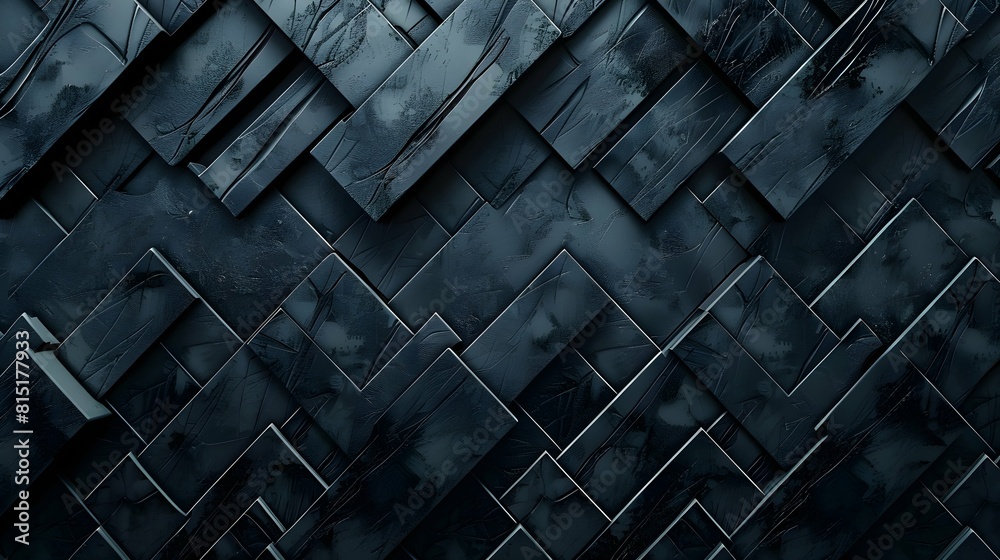 Futuristic, High Tech, dark background, with a herringbone block ...