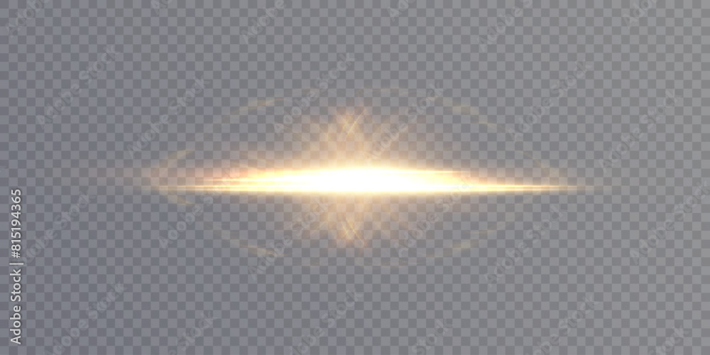 The effect of a bright vector flash of light from a special solar lens ...
