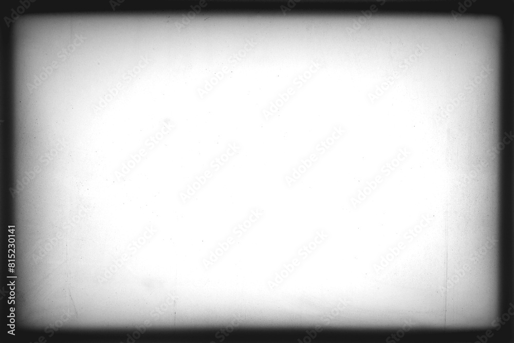 Vintage photo lens vignette template with some dust and scratches on ...