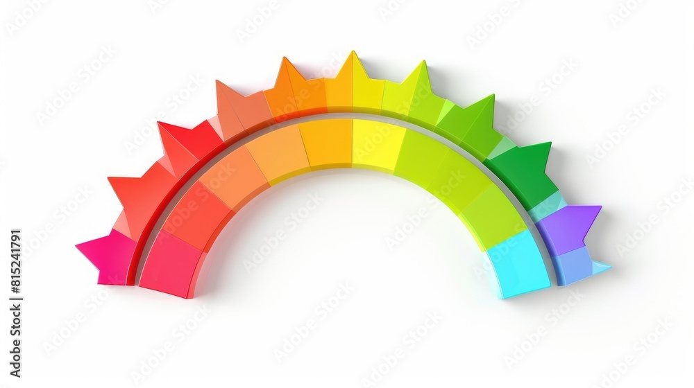 Guide to Energy Efficiency 5 Star Rating Logo Sticker on White ...