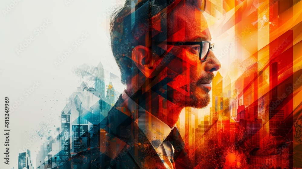 collage of professions, dynamic collage showcasing diverse professional ...