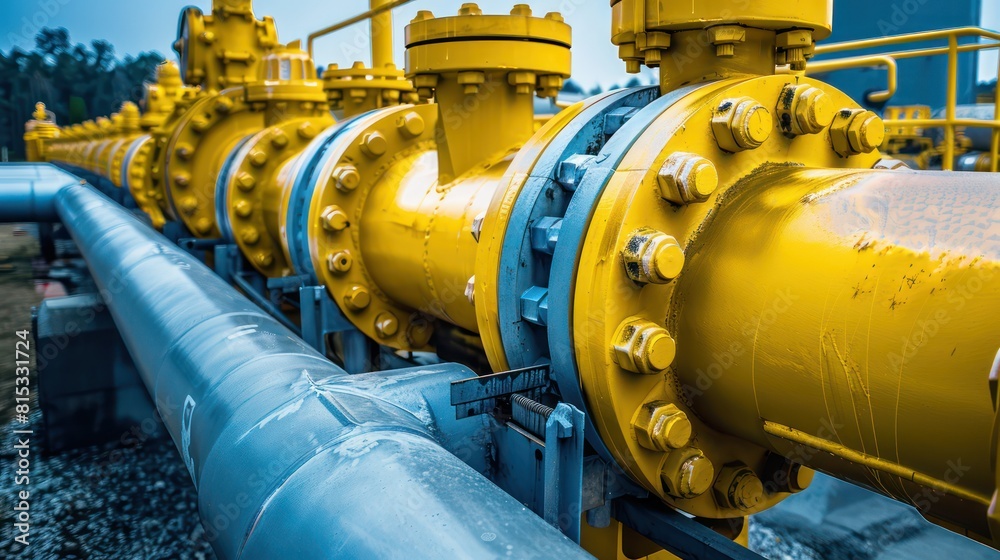 gas insulated transmission lines Stock Photo | Adobe Stock