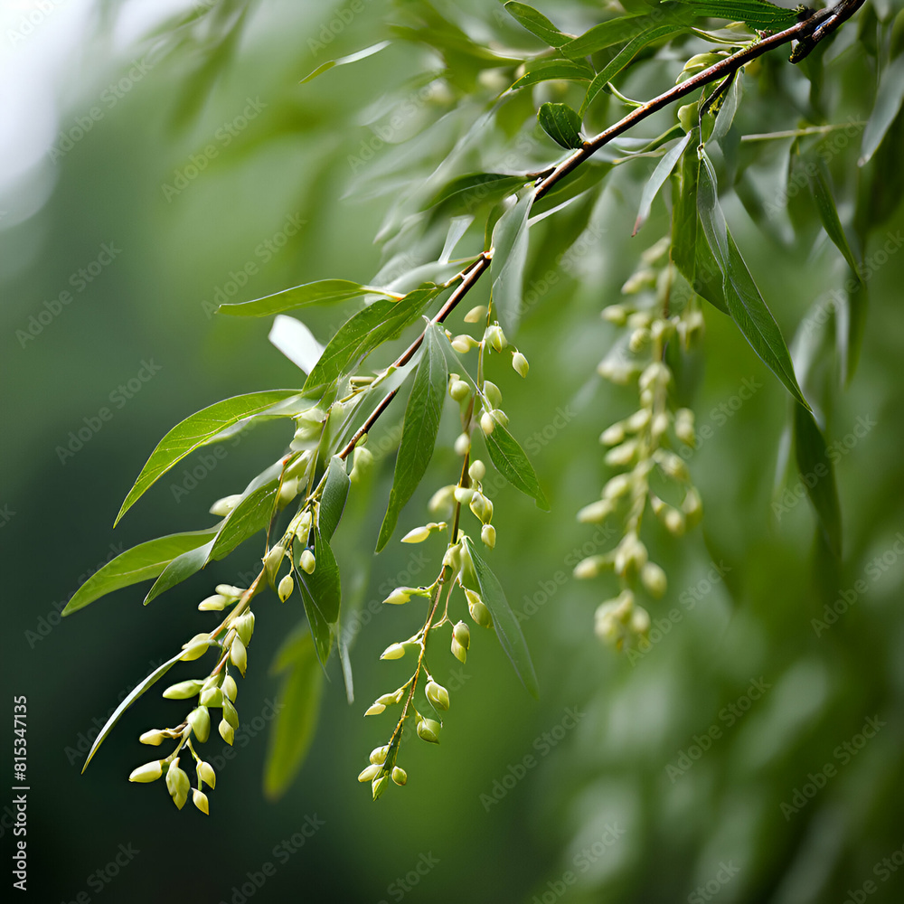 elegant branches of salix babylonica l weeping willon,willow branches ...