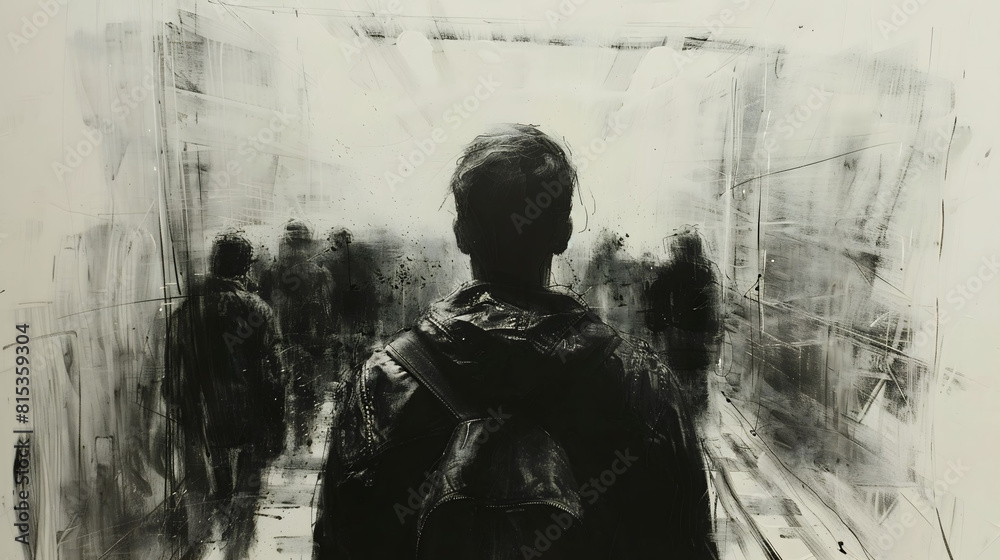 Craft an innovative composition using an eye-level angle to bring the ...