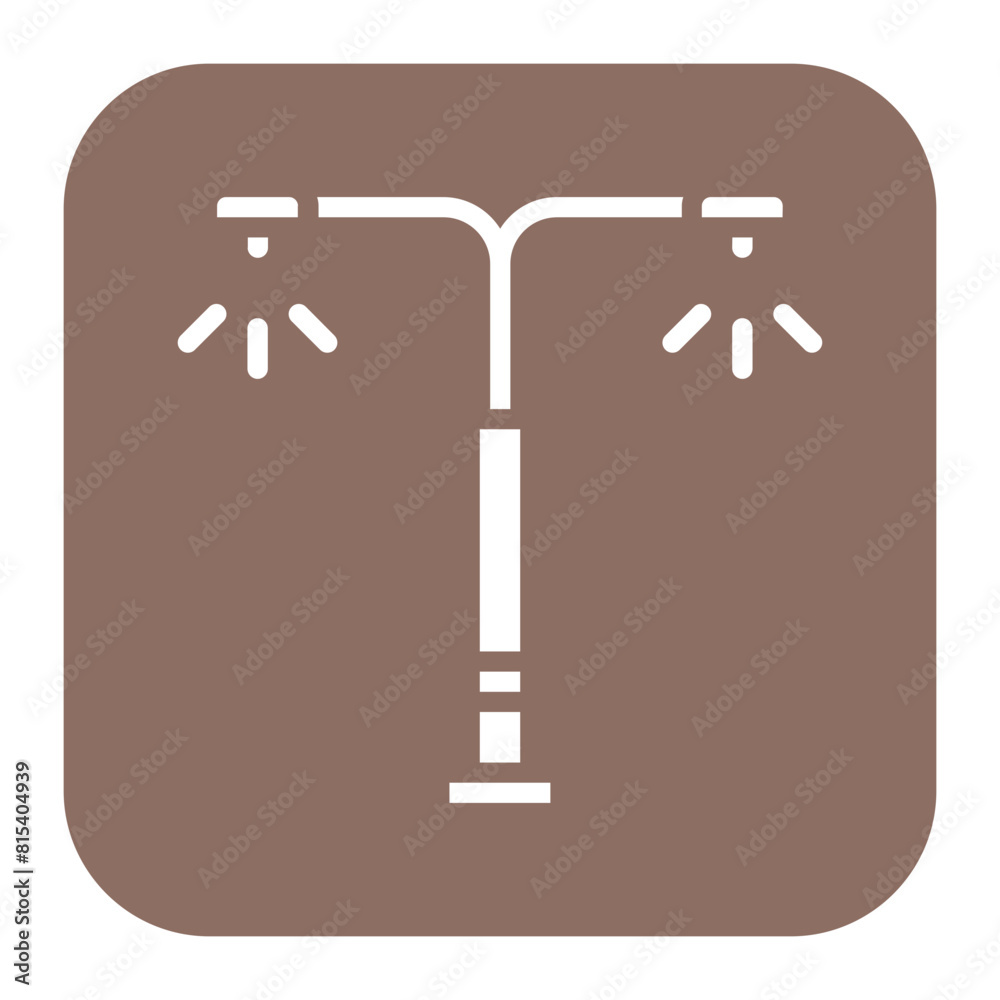 Street Lighting icon vector image. Can be used for Public Utilities ...