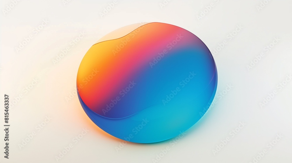 Colorful Gradient Sphere Design: An Ideal Background for Technological ...