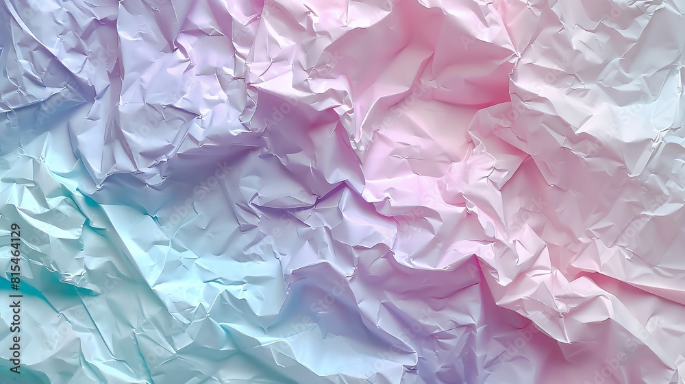 Crumpled paper texture in soft pastel colors, ideal for arts and crafts ...