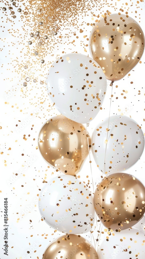 Luxury gold balloons for celebration events, anniversary, wedding ...