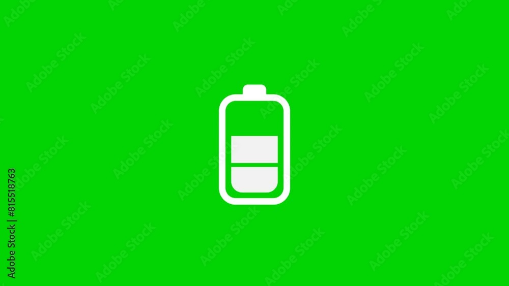 2d animation of recharger battery process, 2d animation with ...