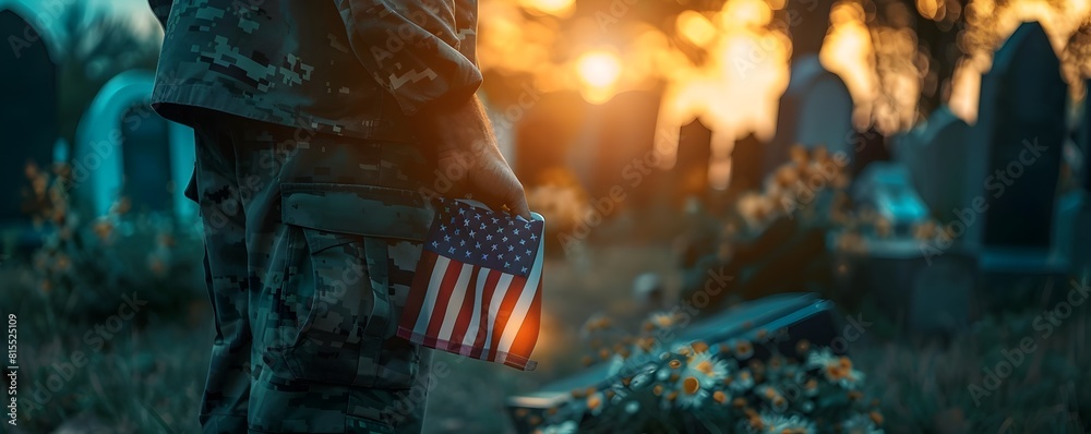 Honoring a Heros Legacy A Veterans Tribute at the Gravesite with a ...