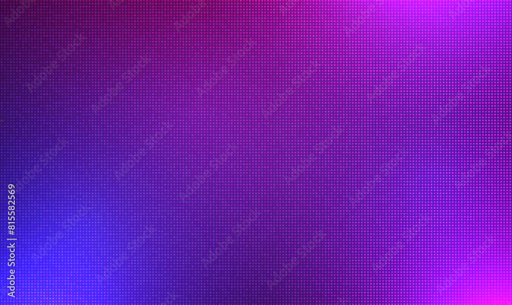 Led screen light background with glow pixel pattern. Digital tv display ...