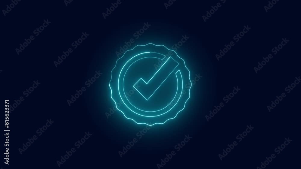 check mark animation and double check icon. Yes tick. Correct check ...