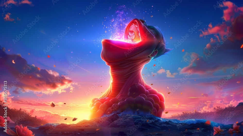 Gastroesophageal reflux disease GERD occurs when stomach acid ...