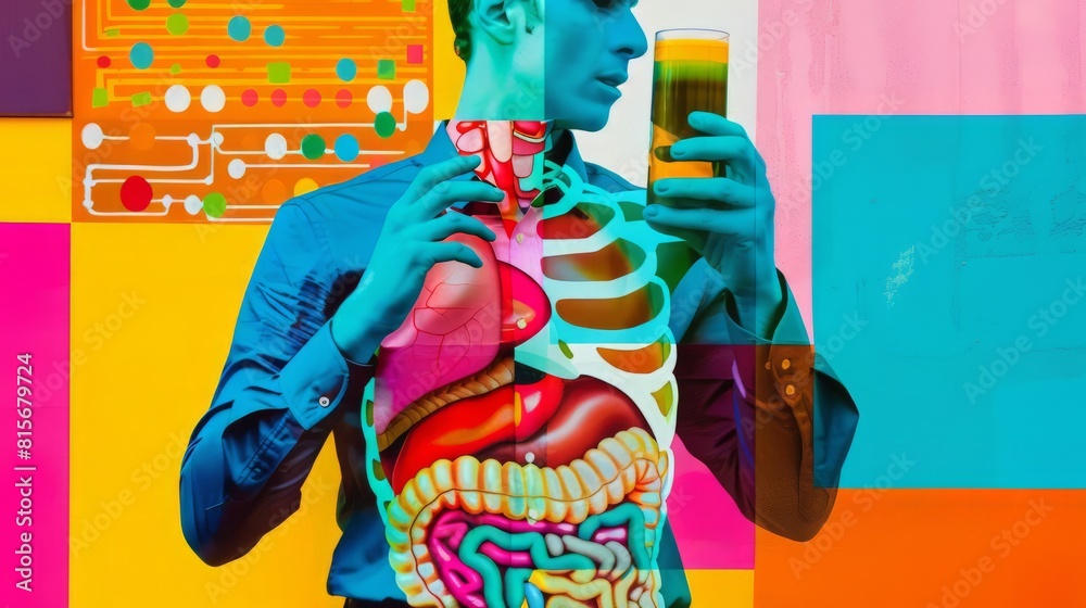 The digestive system is a long, twisting tube that starts at the mouth ...