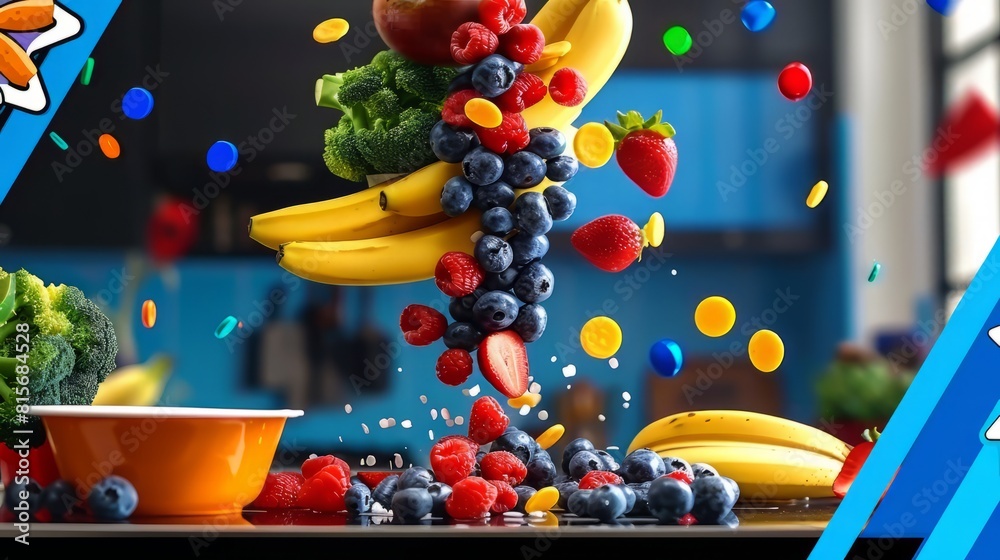 Nutrition. Eating a balanced diet. Good nutrition helps fuel your body ...