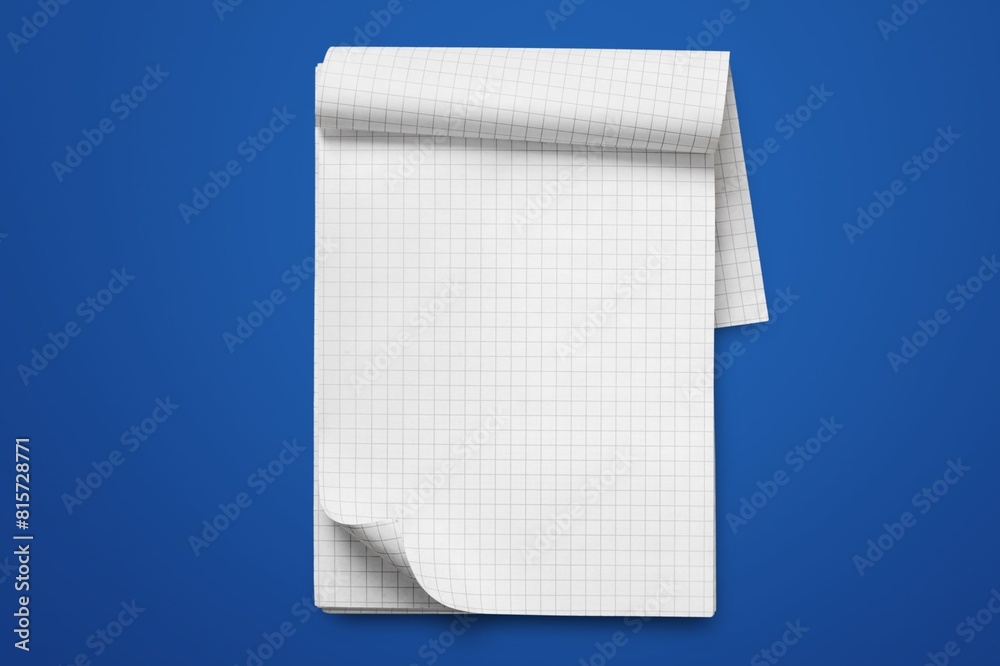 diagram analysis tool notepad with space for Infographic. Stock Photo ...