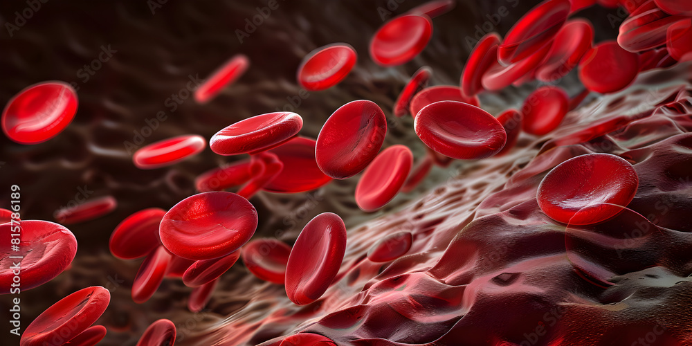"Life's Flow: The Vital Role of Red Blood Cells" "Circulatory System ...