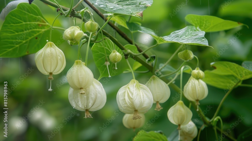 Basella alba is a perennial vine that is edible and belongs to the ...