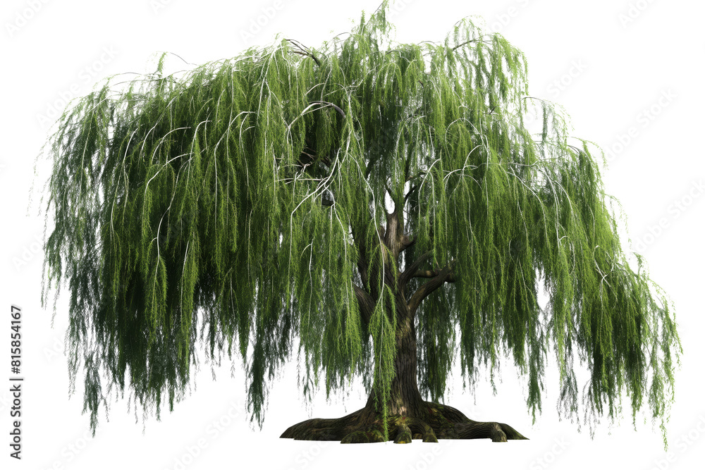 Willow Tree Stock Illustration | Adobe Stock