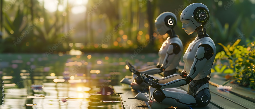 Robots are learning new skill, imitate human behavior yoga meditation ...