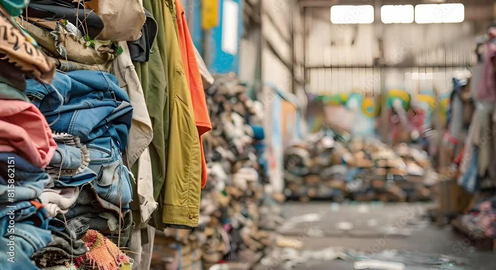 Fast fashion contributes to environmental issues through excessive ...