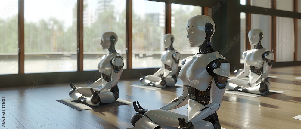 Robots are learning new skill, imitate human behavior yoga meditation ...