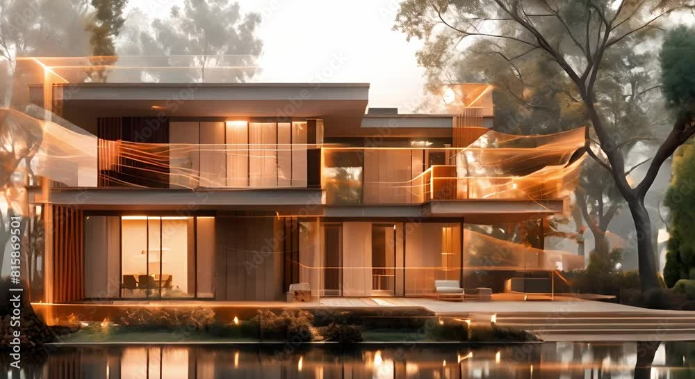 Real Estate project showcases house design hologram in Augmented ...