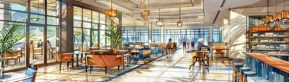 Hospitality Design Firm Floor: Featuring design boards, fabric swatches ...