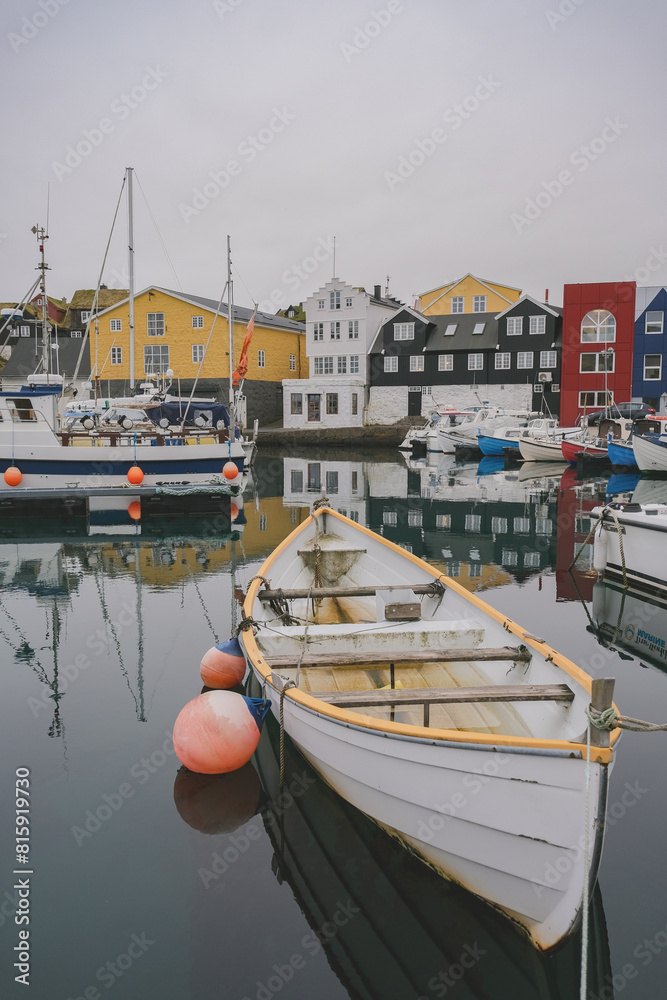 Romantic backstreet, side street and alleys in historic old town of ...