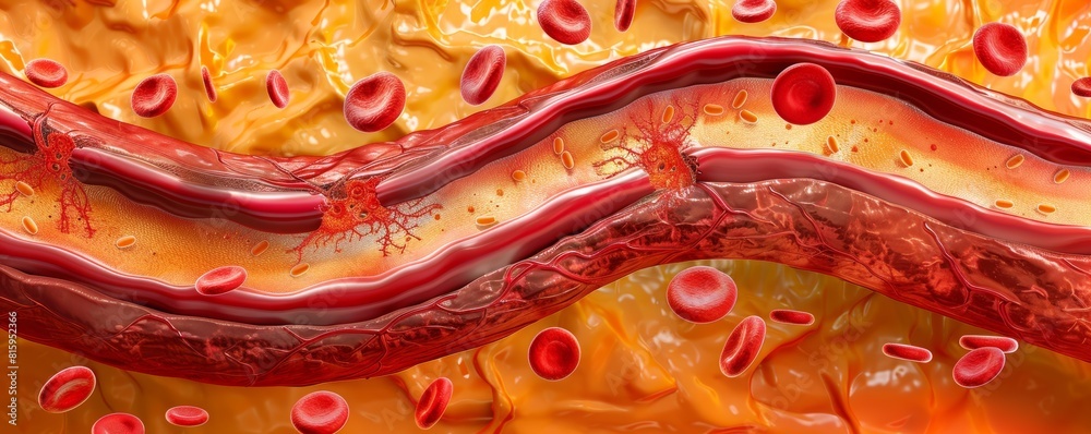 Stages of atherosclerosis development, Show the progression of plaque ...
