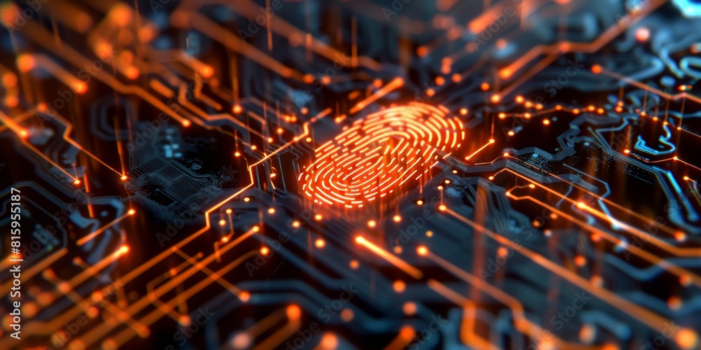 Business digital integration, technology, and processes. Modern digital ...