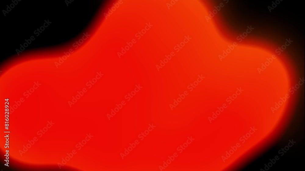 Dynamic Light Leaks in Orange and Red. Futuristic and mystical red ...