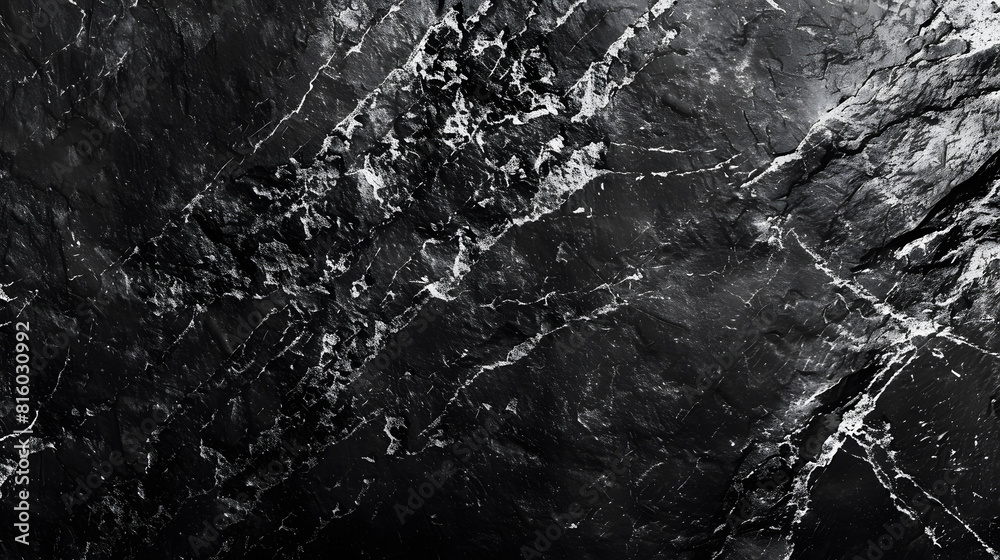 Black white stone texture Rock surface Closeup Like a old rough ...