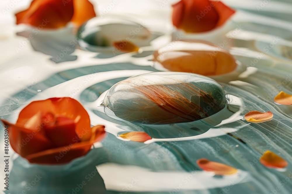 Vibrant Carnelian stone displaying its deep orange-red allure ...