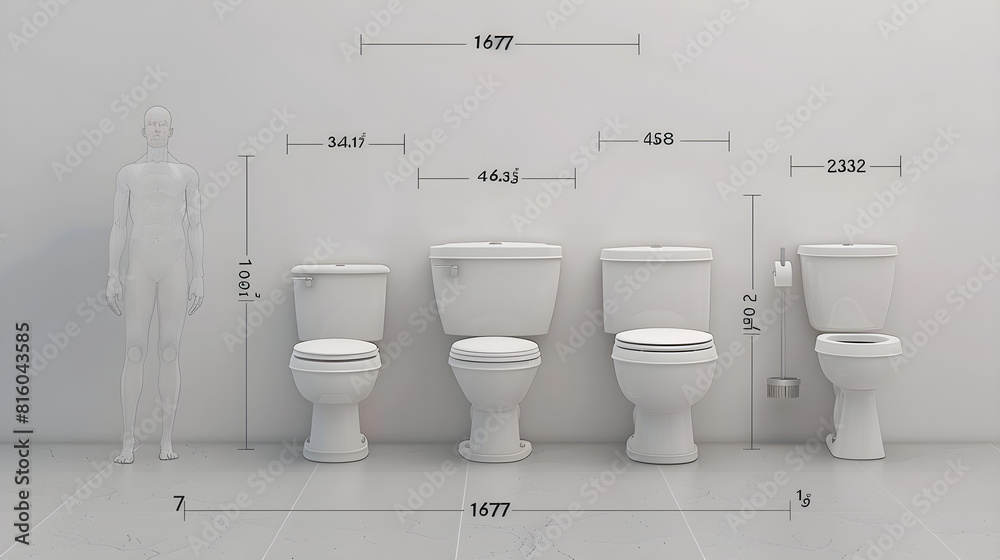Comprehensive Visual Guide to Water Closet Specifications and Sizes ...