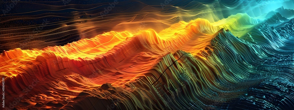 Seismic Waves Propagation Visualization Through Earths Crust at Varying ...