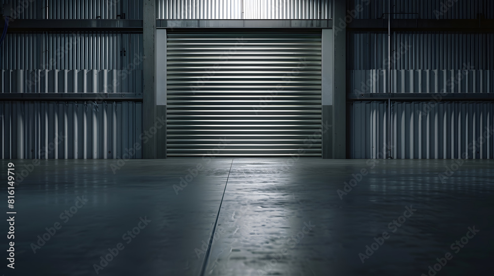 Roller door or roller shutter using for factory warehouse or hangar ...