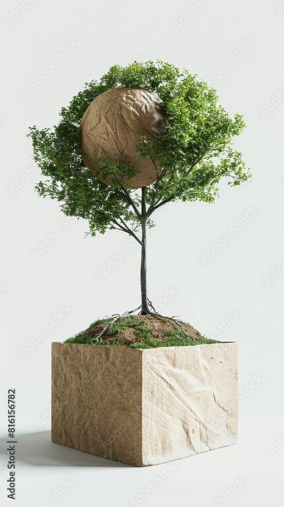 3d modelShow a product packaged in innovative, eco-friendly materials ...