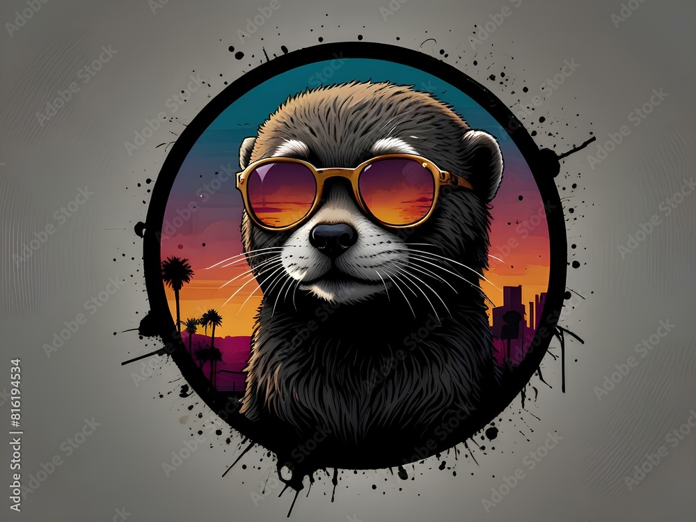 captivating vector t shirt design featuring a retro, vintage inspired ...