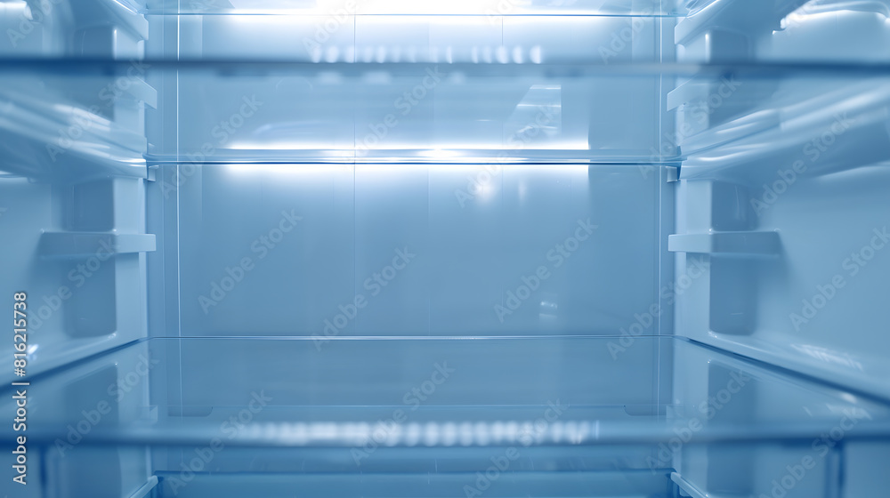 Empty refrigerator Concept of poverty idea food crisis gluten allergy ...