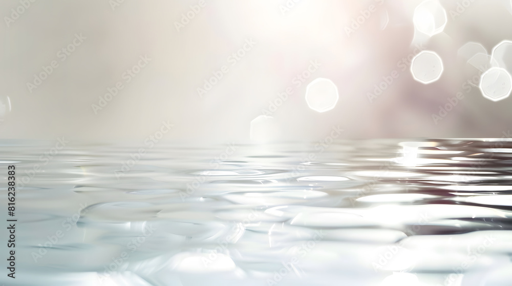 Blurred defocused water texture overlay effect for photo and mockups ...