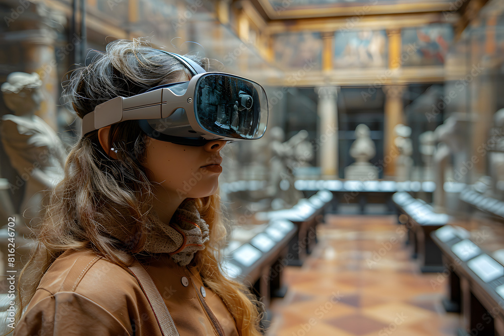 Augmented Reality Museum Tour: Capture a virtual crowd on an AR museum ...