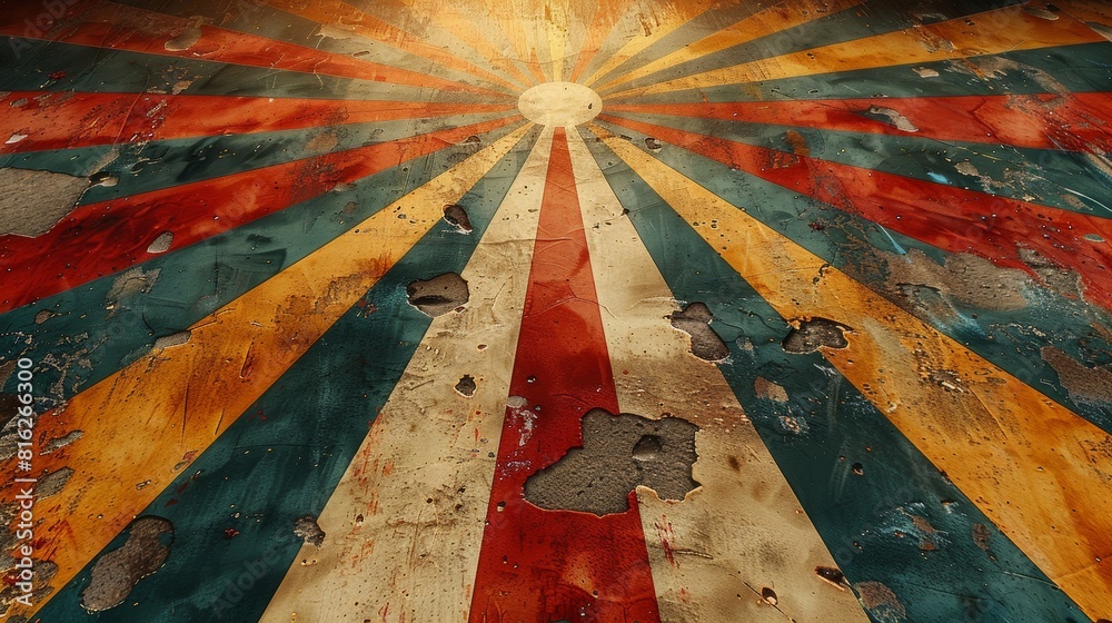 retro sunburst patterns, retro sunburst patterns create a kaleidoscope ...