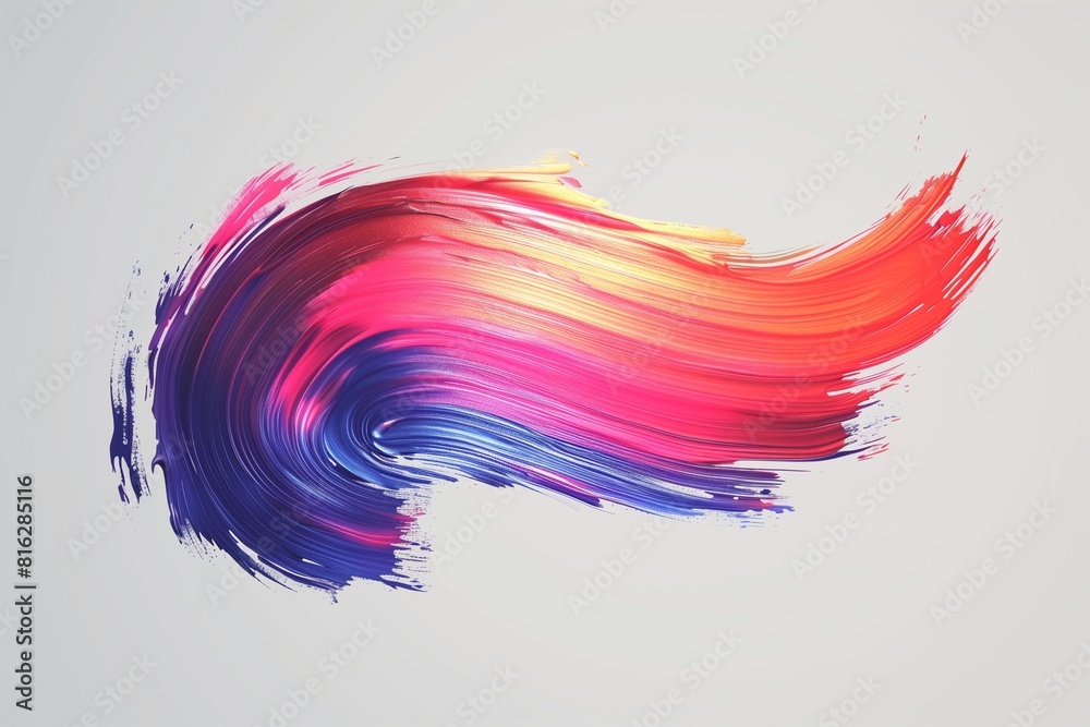 Abstract Paint Brush Stroke Transition whit Alpha (transparency ...