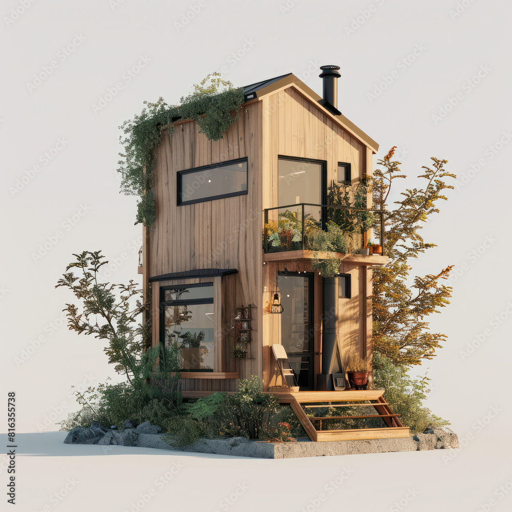 Dive into the world of micro housing with a tiny home, also known as an ...