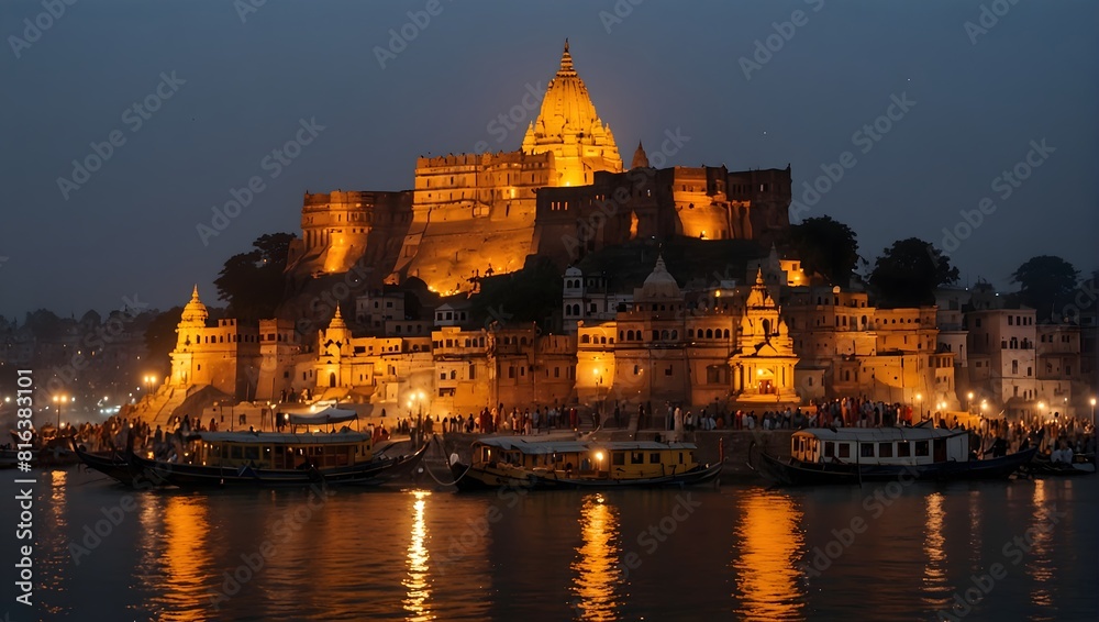 Reflect on the spiritual aura of Varanasi, India, tracing its sacred ...