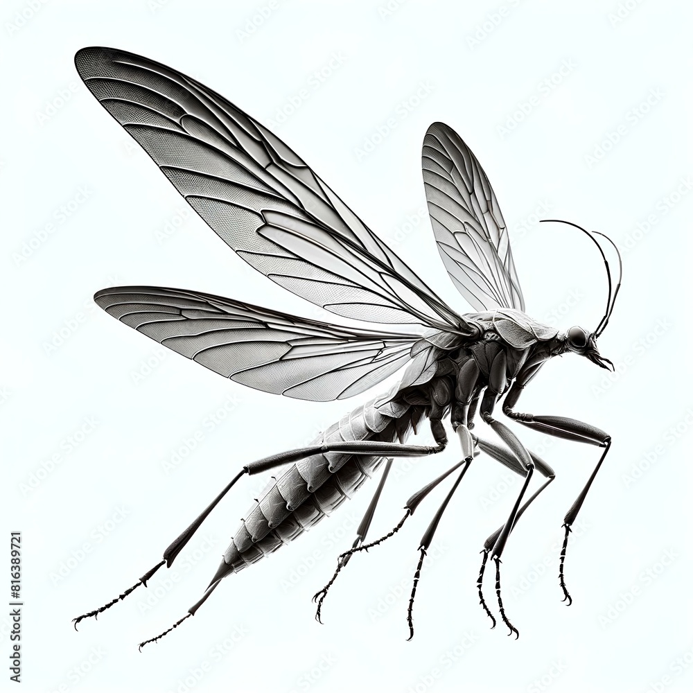The Assassin Bug Is A Predatory Insect That Uses A Sharp Proboscis To Inject And Liquefy Its