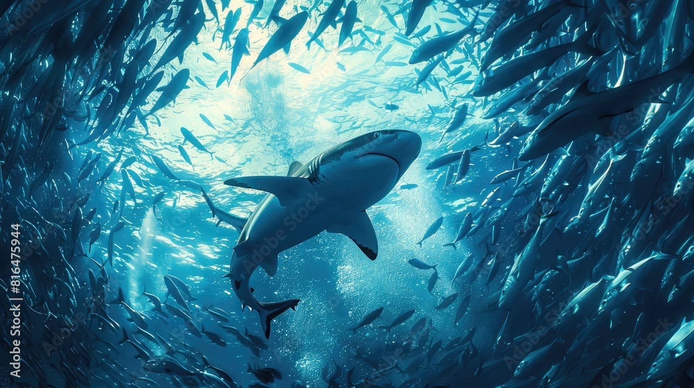 banner background of Fintastic Friday theme banner design for ...