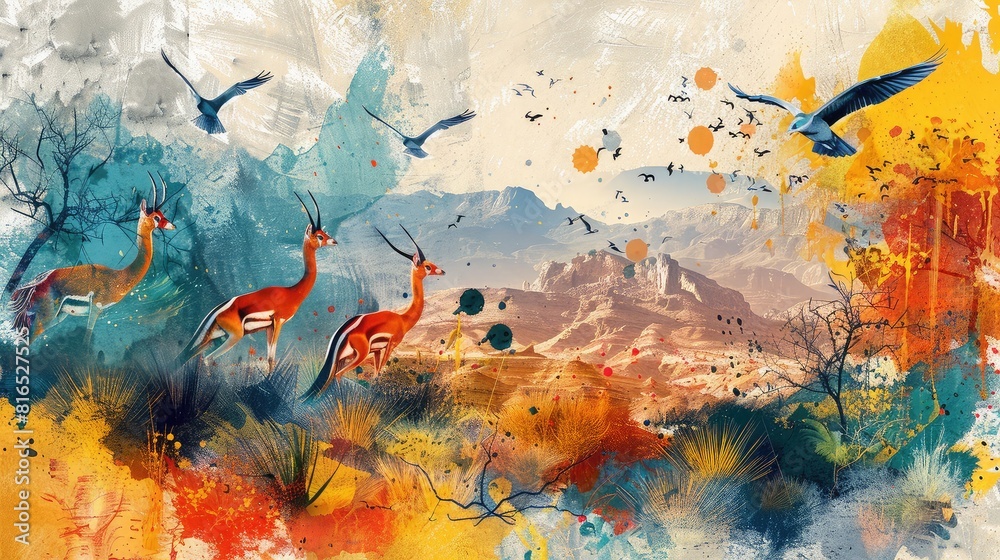 banner background of Israel Independence Day theme banner design for ...