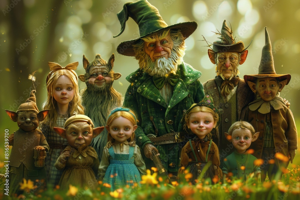 Meet the colorful and eccentric characters of Oz, from the energetic ...